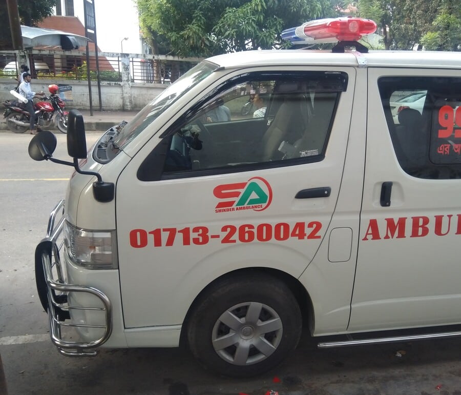 24 Hours Ambulance Service in Dhaka, 01911125156